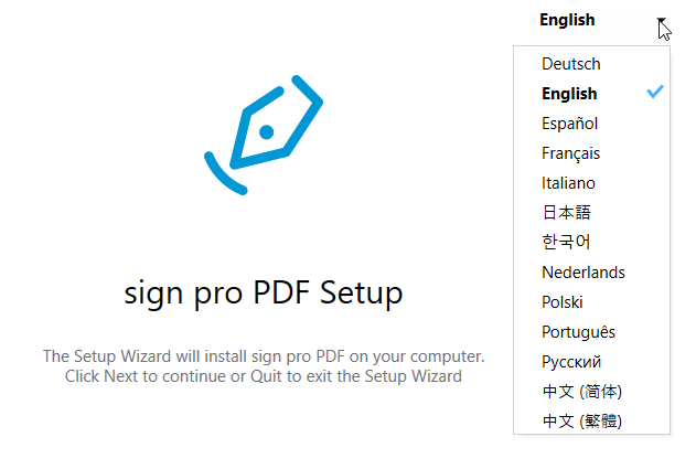 Which languages are supported by sign pro PDF? – Duplicate Wacom Sandbox