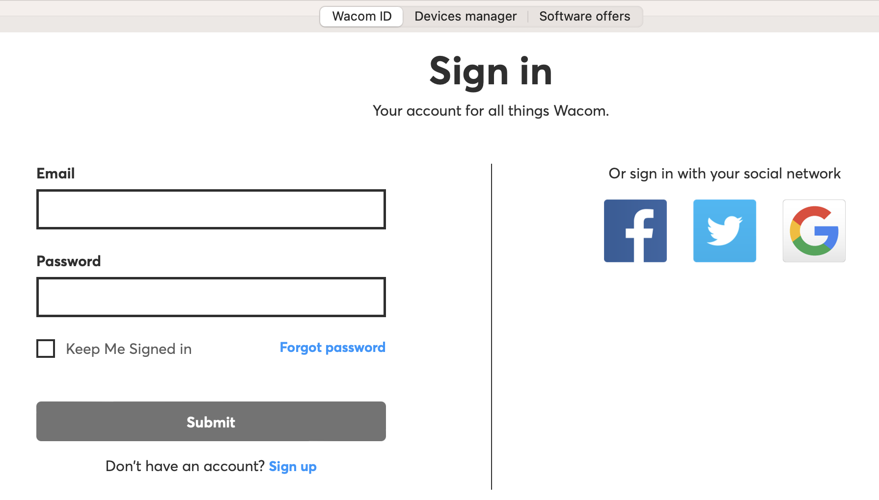 How do I register my Wacom device? – Duplicate Wacom Sandbox